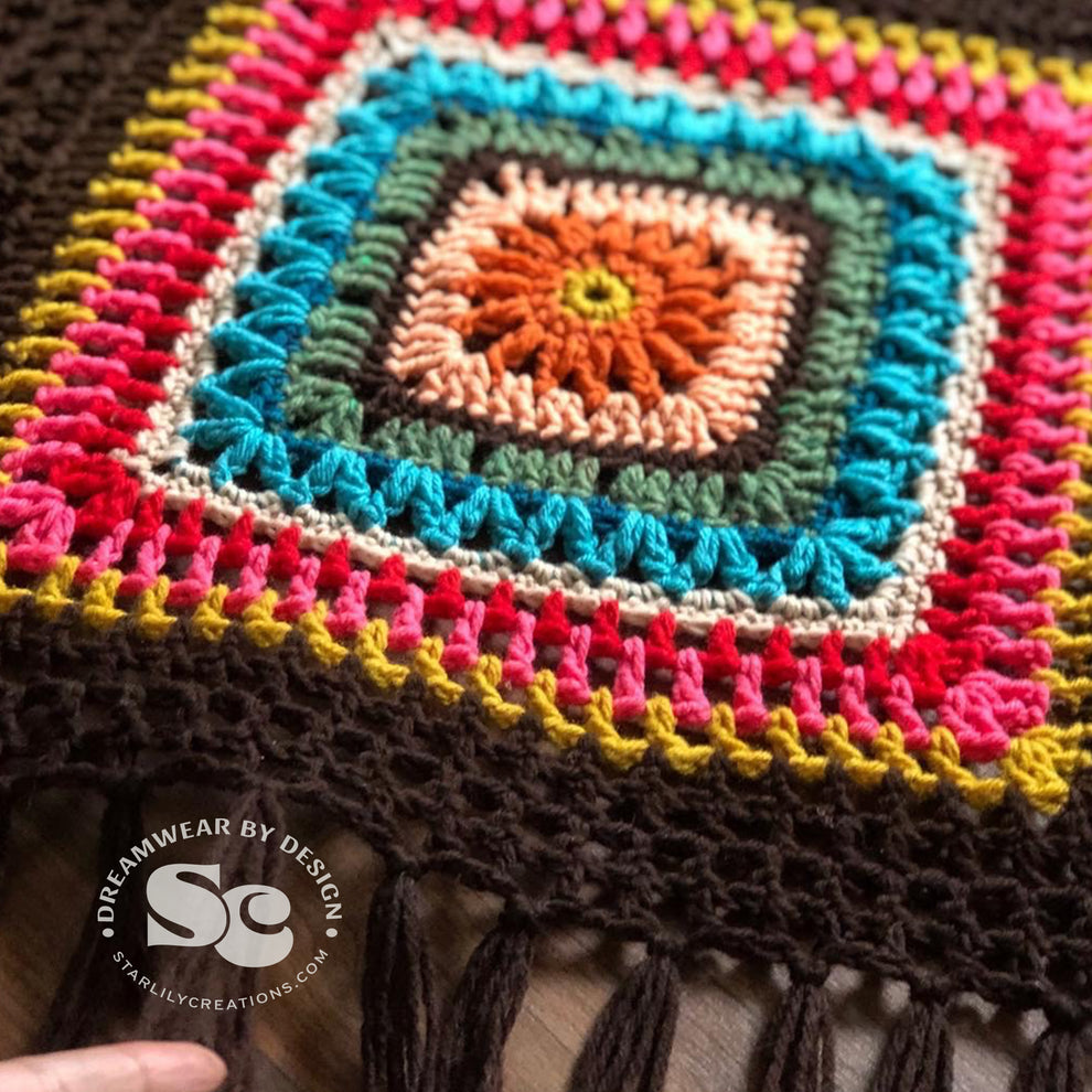 Funky Fringe Vest | CROCHET PATTERN – Starlily Creations